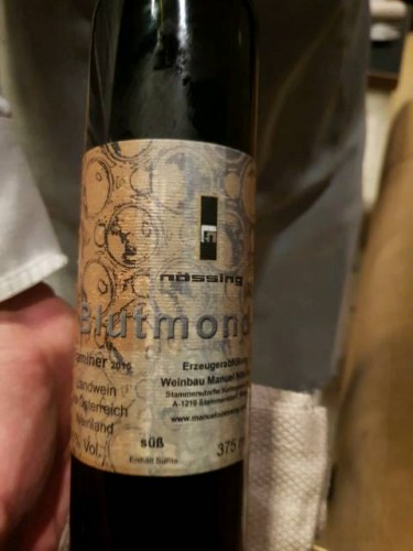 Manuel Nossing Blutmond Süss | Vivino France