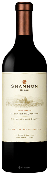 Shannon Ridge Single Vineyard Cabernet Sauvignon (Home Ranch) | Vivino ...