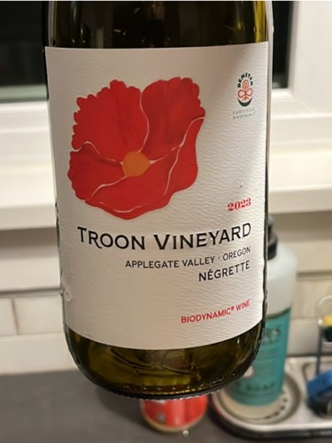 Troon Vineyard Negrette | Vivino US
