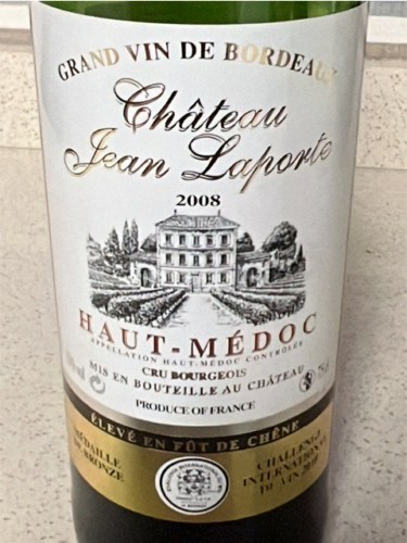 Château Jean Laporte Haut-Médoc | Vivino Singapura