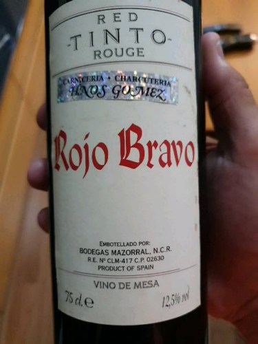 Mazorral Rojo Bravo Tinto | Vivino US