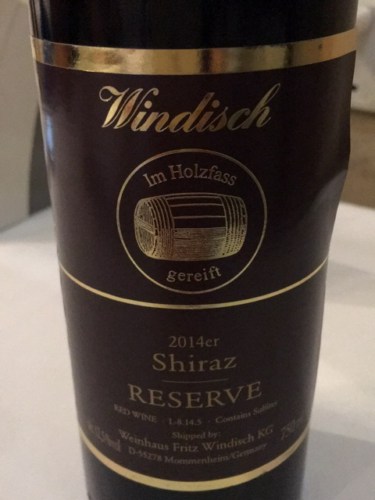 Fritz Windisch Reserve Shiraz | Vivino Australia