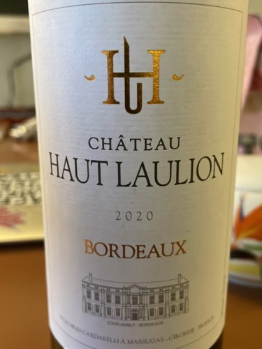 2020 Château Haut Laulion Bordeaux Rouge | Vivino US
