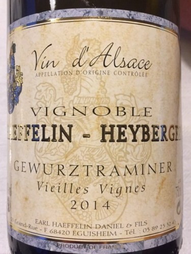 Vignoble Haeffelin-Heyberger Vieilles Vignes Gewürztraminer | Vivino US