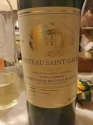 1999 Château Saint Galier Graves | Vivino US