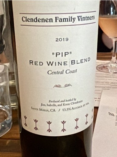 Clendenen Family Vineyards Pip Red Blend | Vivino English