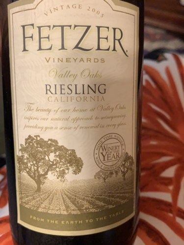 Fetzer Valley Oaks Riesling | Vivino English