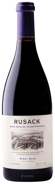 Rusack Santa Catalina Island Vineyards Pinot Noir | Vivino US