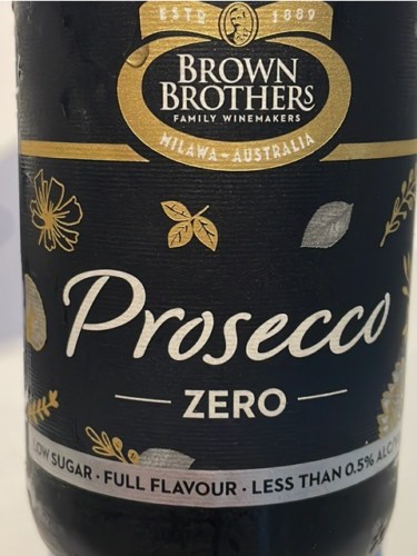 Brown Brothers Prosecco Zero | Vivino US