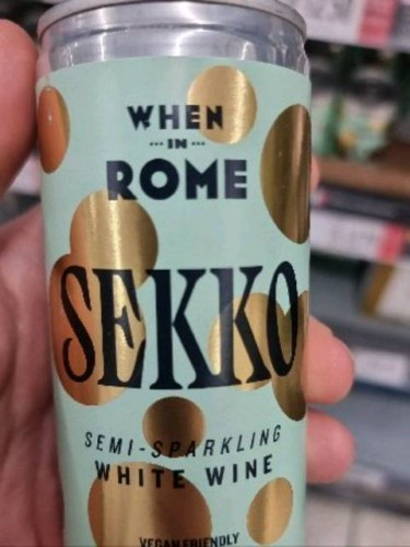 When in Rome Sekko Semi-Sparkling | Vivino US