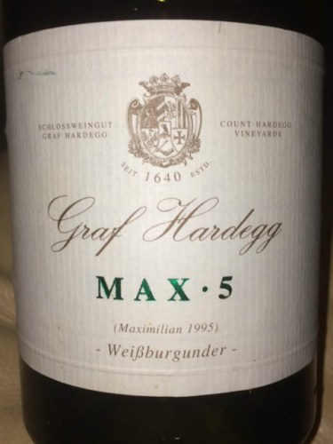 Graf Hardegg Max.5 Weissburgunder | Vivino US