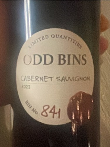 Odd Bins Bin No. 841 Cabernet Sauvignon | Vivino US