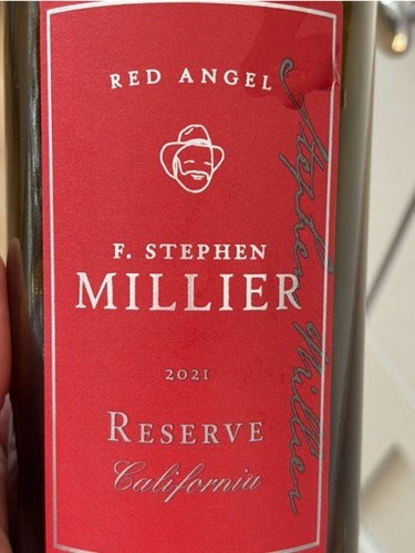 F. Stephen Millier Angel's Reserve Red Angel | Vivino English