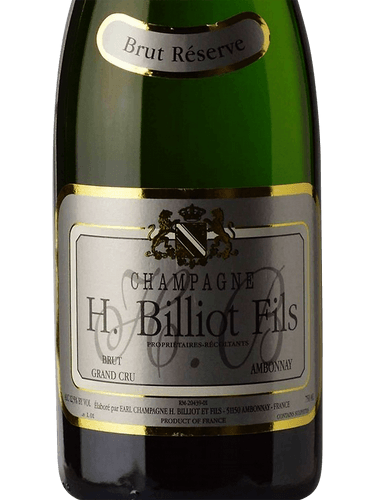 N.V. H. Billiot & Fils Brut Réserve Champagne Grand Cru 'Ambonnay' | Vivino US