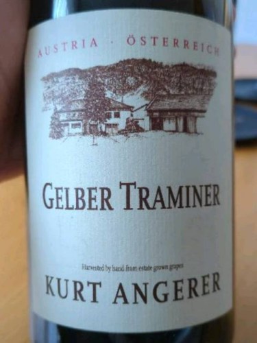 Kurt Angerer Gelber Traminer | Vivino US