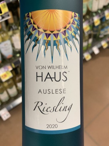 Von Wilhelm Haus Riesling Auslese | Vivino United States