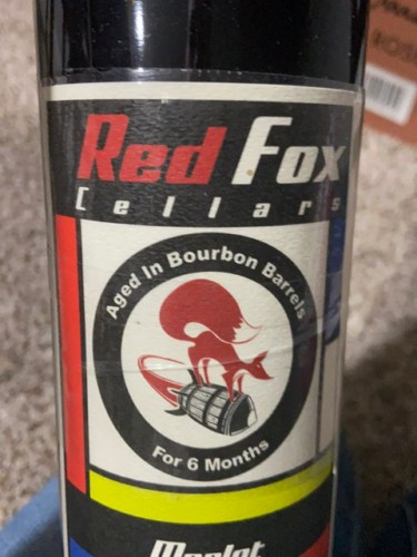 Red Fox Cellars Field Master Bourbon Barrel Aged 2 Years A Fine Red ...
