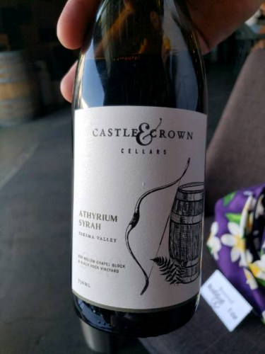 Castle & Crown Red Willow Chapel Block & Black Rock Vineyard Athyrium ...