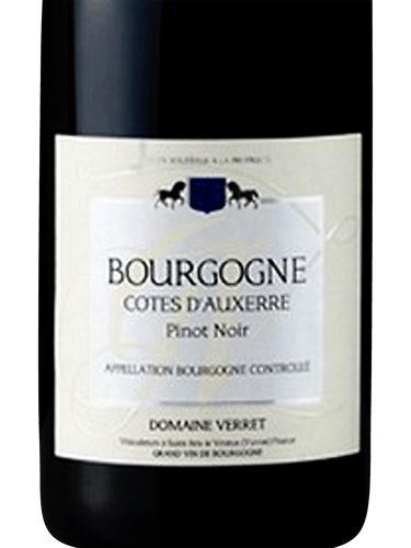 Domaine Verret Bourgogne Côtes d'Auxerre Pinot Noir | Vivino Australia