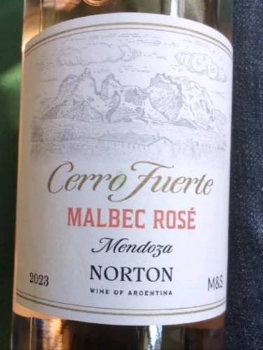 Bodega Norton Cerro Fuerte Malbec Rosé | Vivino US