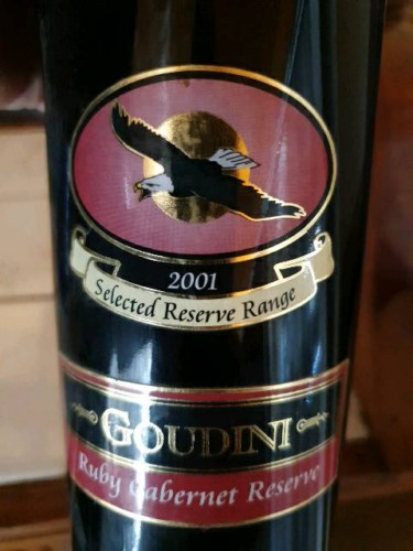 Goudini Ruby Cabernet Reserve | Vivino US