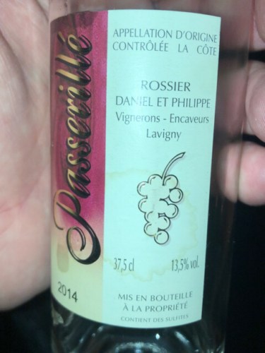 Daniel Rossier Passerillé | Vivino US