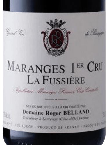 Domaine Roger Belland La Fussière Maranges 1er Cru | Vivino US