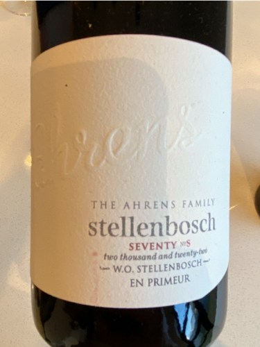 The Ahrens Family Stellenbosch Seventy No.S | Vivino US