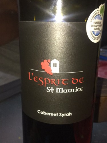 Cave St Maurice L'Esprit de St Maurice Cabernet - Syrah | Vivino Brasil