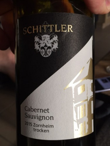 Schittler-Becker Cabernet Sauvignon Zornheim Trocken | Vivino Brasil