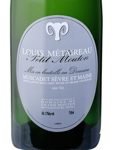Louis Métaireau (Grand Mouton) Petit Mouton Muscadet Sèvre et Maine Sur ...
