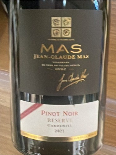 Jean Claude Mas Reserve Pinot Noir | Vivino US
