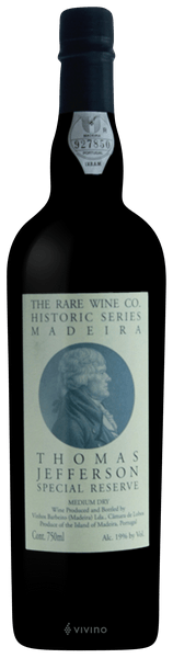 N.V. Rare Wine Co. Thomas Jefferson Madeira (Special Reserve) | Vivino ...