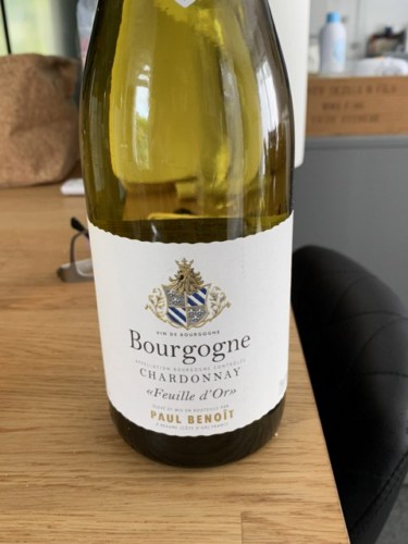 Paul Benoit Feuille d'Or Bourgogne Chardonnay | Vivino US