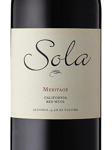 Sola California Meritage | Vivino US