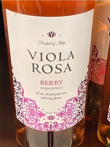 Viola Rosa Berry Semi-Sweet | Vivino US