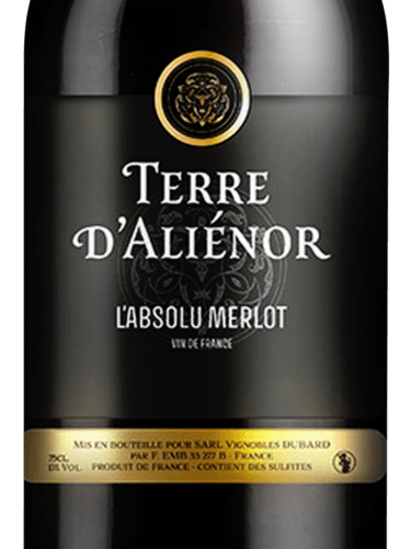 Terre d’Aliénor L’Absolu Merlot | Vivino US