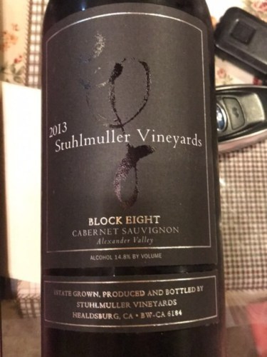 2017 Stuhlmuller Vineyards Block Eight Cabernet Sauvignon | Vivino US