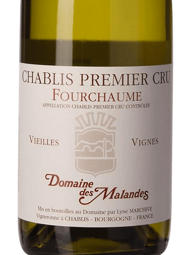 Domaine des Malandes Vieilles Vignes Chablis Premier Cru 'Fourchaume ...