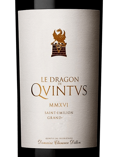 Château Quintus Le Dragon de Quintus (Qvintvs) Saint-Émilion Grand Cru ...