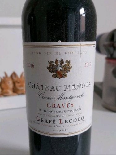 Grafé Lecocq Château Ménota Cuvée Montgarède Graves | Vivino Canada