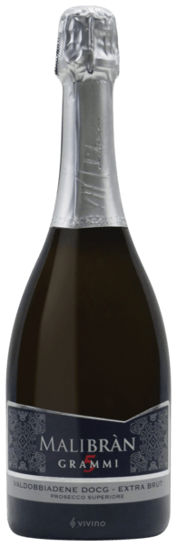 Malibràn 5 Grammi Valdobbiadene Prosecco Superiore Extra Brut | Vivino US