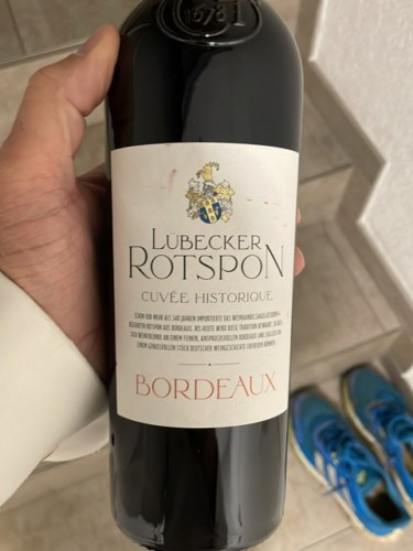 Carl Tesdorpf Lubecker Rotspon Cuvée Historique Bordeaux | Vivino US