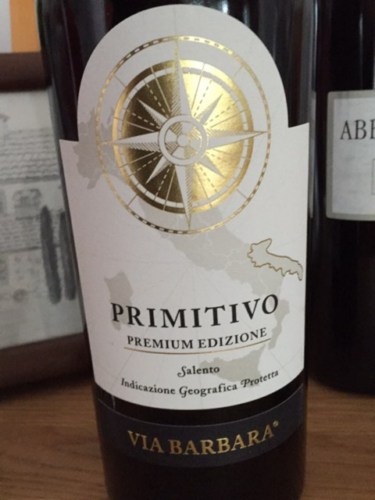 Via Barbara Primitivo Premium Edizione | Vivino US