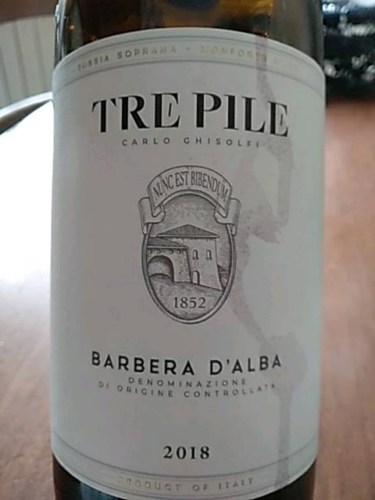 Tre Pile Barbera d'Alba | Vivino Brasil