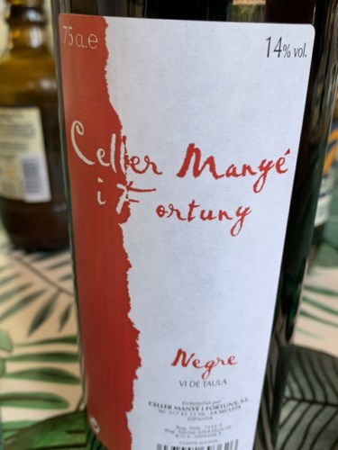 Celler Manyé Fortuny Negre | Vivino US