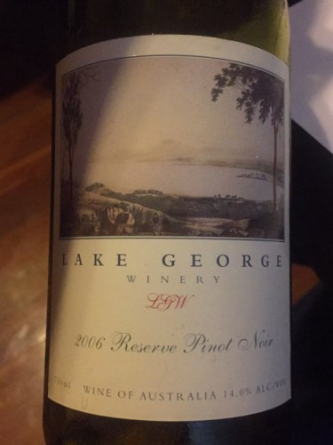 Lake George Reserve Pinot Noir | Vivino Australia