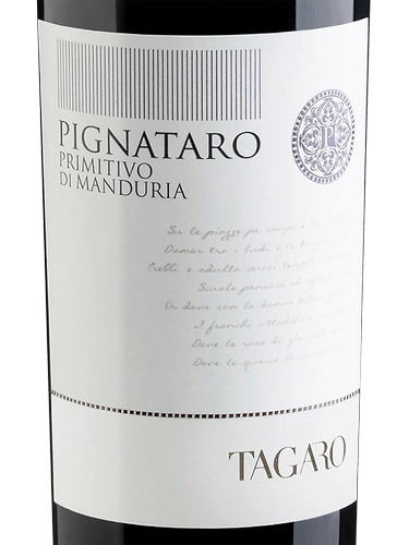 2016 Tagaro Pinataro Primitivo di Manduria | Vivino US