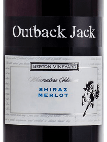 Berton Vineyard Outback Jack Shiraz - Merlot | Vivino US