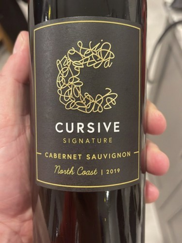 Cursive Signature Cabernet Sauvignon | Vivino English